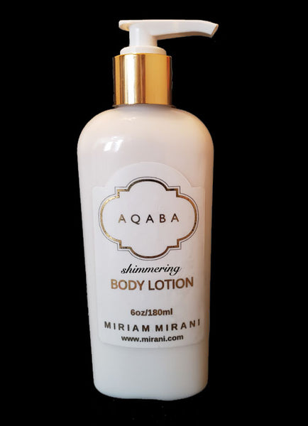 AQABA Shimmering Body Lotion – AQABA